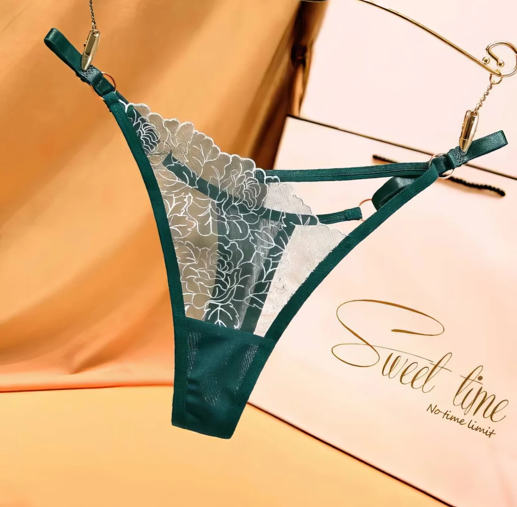 String Floral en Tulle - Élégance Délicate 🌸 - Elyou ツ